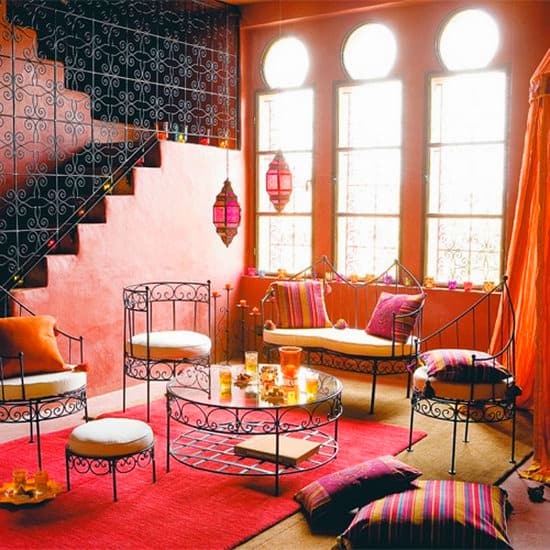 Decoración en estilo marroquí - VisitaCasas.com