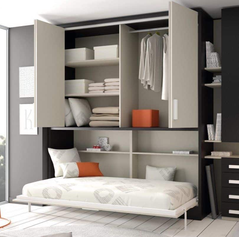 Camas de guardar: ¿Has pensado en un mueble-cama? - VisitaCasas.com